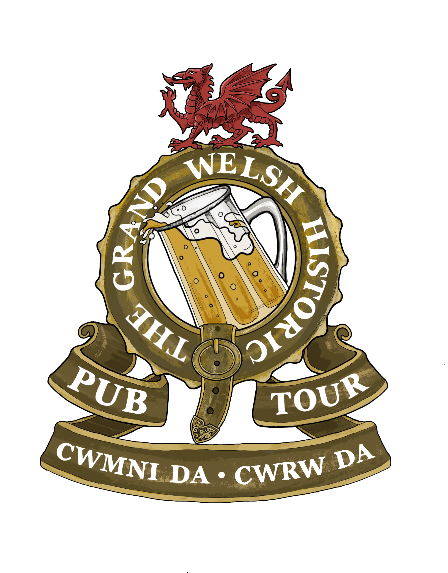 The Grand Welsh Historic Pub Tour. - Graham Loveluck-Edwards